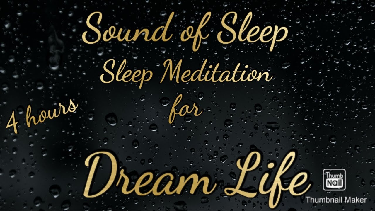 Sound of Sleep ~ Sleep meditation ~ Subliminal messages and rain for ...