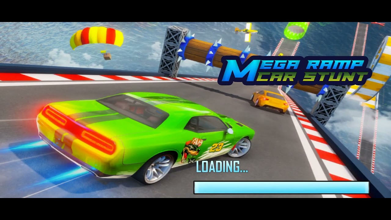 New Truck Mega Ramp Racing 🤩 || Car Racing game 🎮 - YouTube