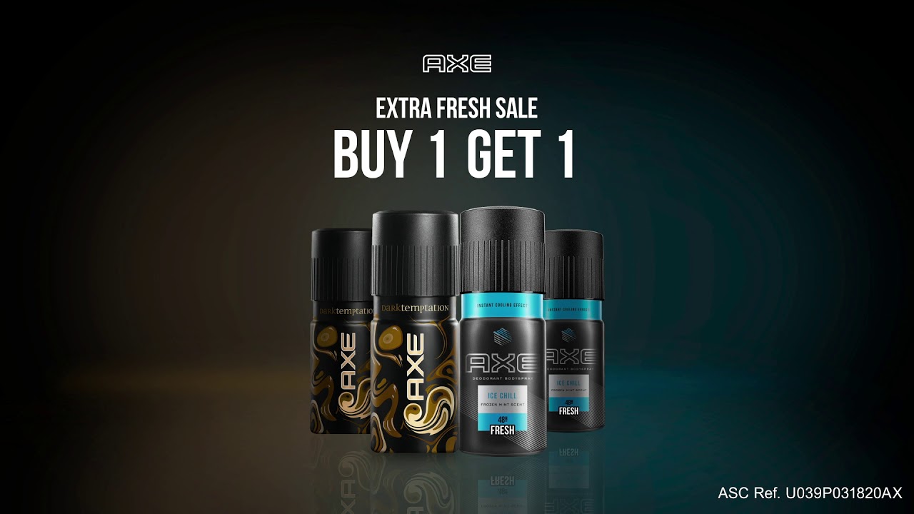 Axe Extra Fresh Sale - Buy 1, Get 1 on Axe - YouTube