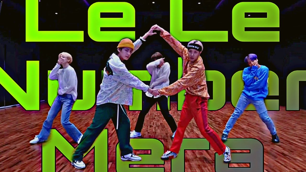 Le Le Number Mera / BTS dance / BTS butter dance #bts #butter - YouTube