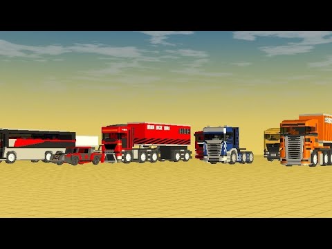 Draw Bricks - Vehicle Showcase - YouTube