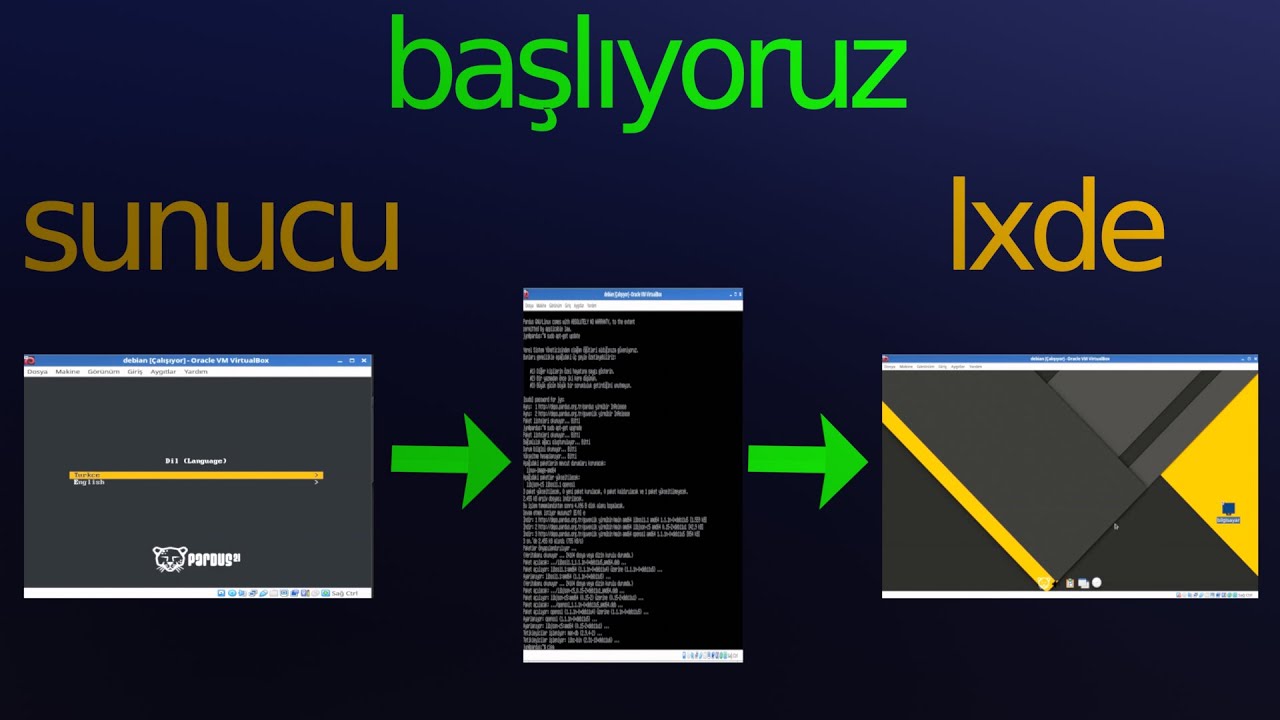 pardus jyn light and fast linux b2 - YouTube
