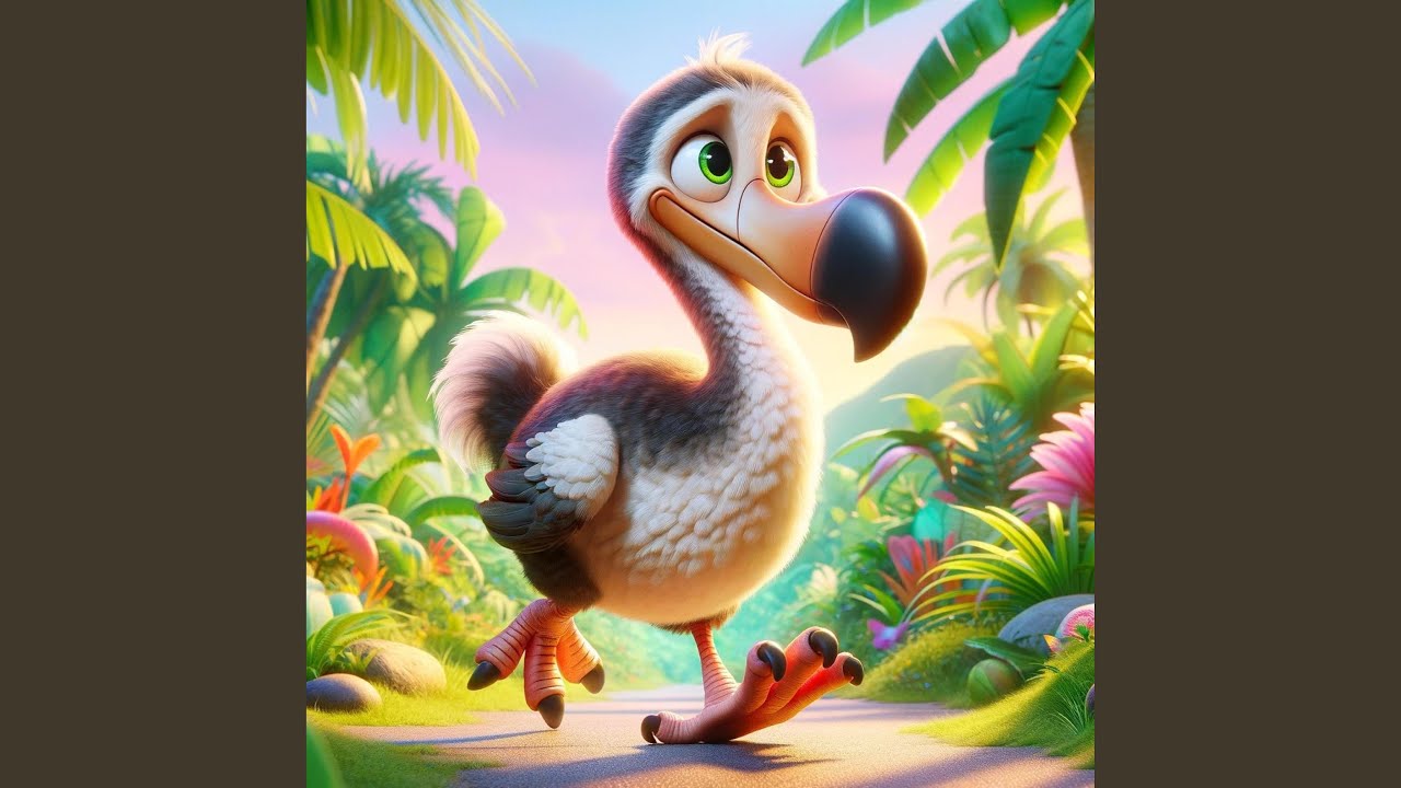 The Dodo bird doo-doo-doo-doo-doo-doo (Raphus cucullatus) Song for Kids ...