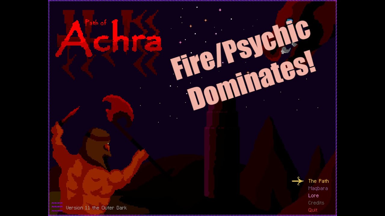 Path Of Achra | INSANE Fire/Psychic build! I hit for HOW MUCH? - YouTube