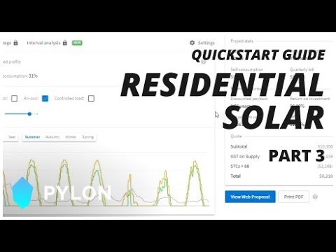 How to configure a residential solar project in Pylon Observer Tutorial ...