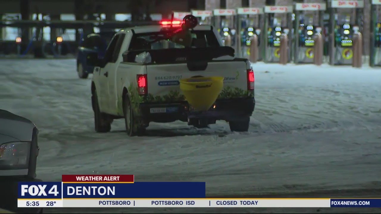 A look at traffic and weather in Denton County Wednesday morning - YouTube