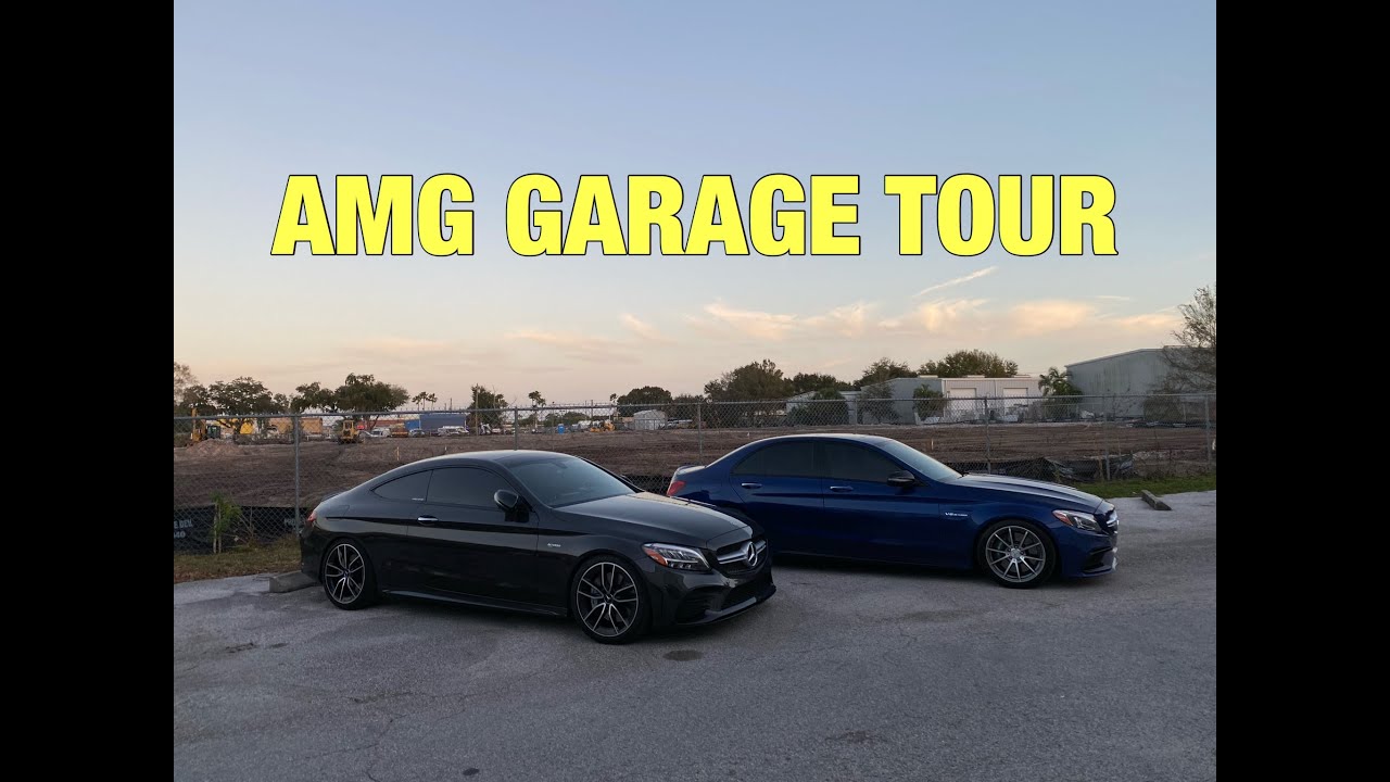 Visiting the AMG Garage - YouTube