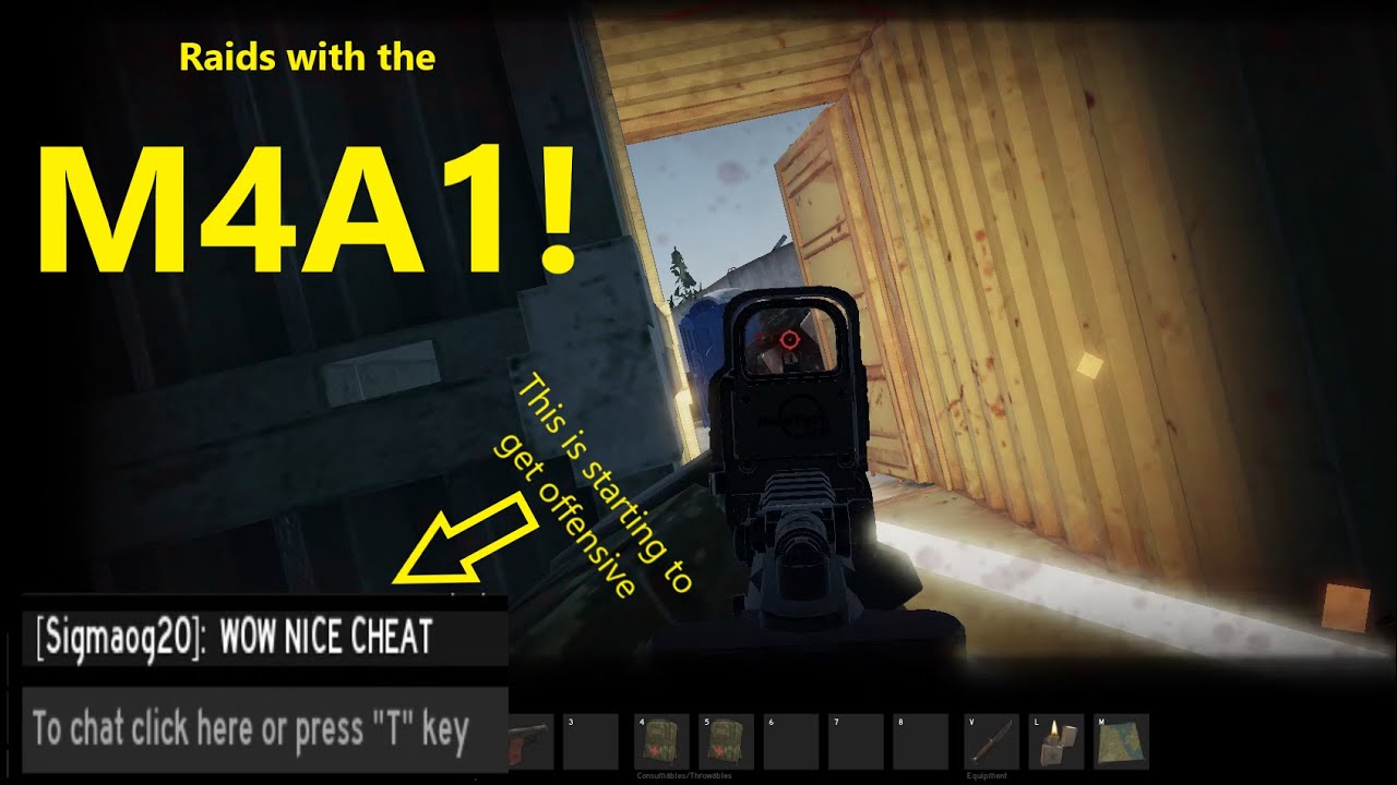My First Time W/ the M4A1! - Project Delta - YouTube