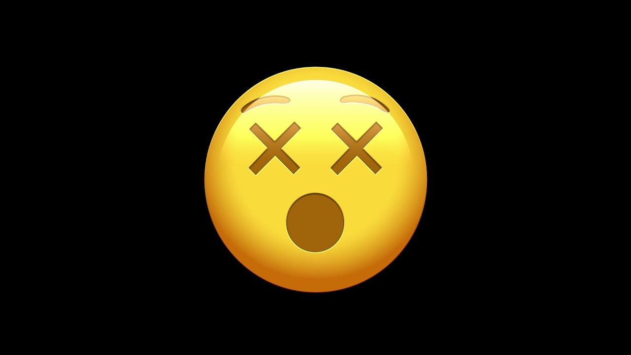 Dizzy Face Free animated emoji Green screen all faces - Intro Video ...