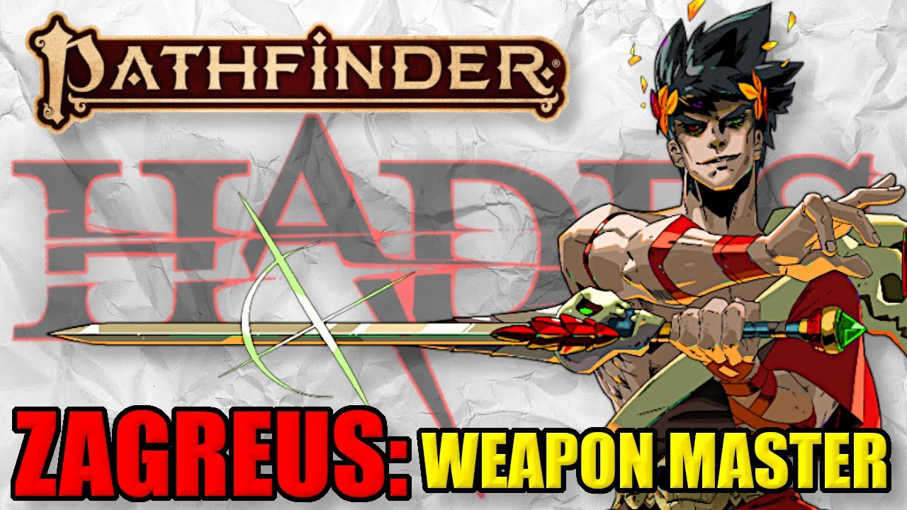 How to Play Zagreus in Pathfinder 2e (Hades) - YouTube