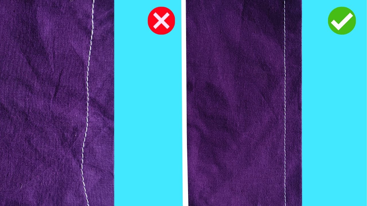 How to sew in a Straight Line - YouTube