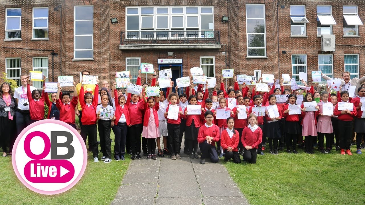 Manor Junior School kids get walking for Walk to School Week | OBLive ...