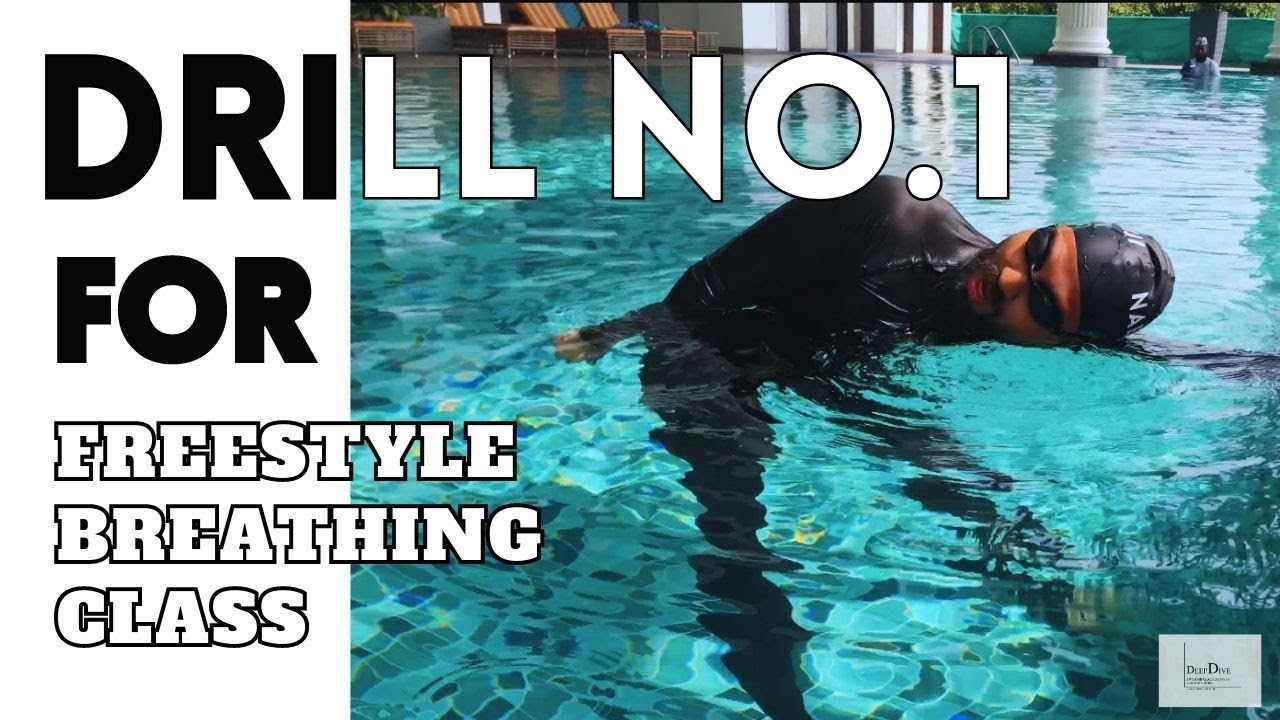 DRILL 1 | Freestyle Breathing Class | DEEP DIVE SWIMMING ACADEMY by ...