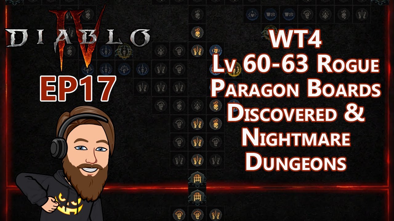 Up To Level 85 Nightmare Dungeons & Finally Paragon Boards - WT4 Rogue ...