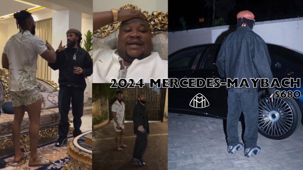 Phyno’s All New 2024 MERCEDES MAYBACH S680 | Links Up With Flavour ...