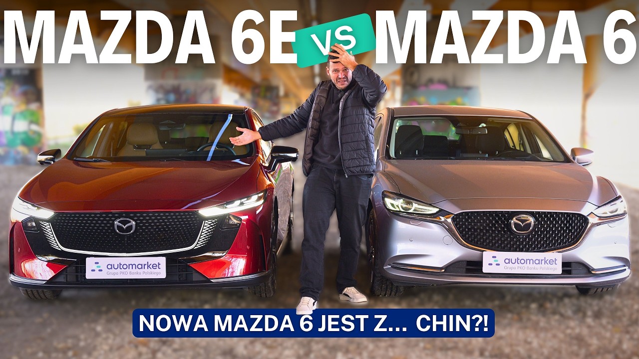 Nowa Mazda 6e vs stara- czy to koniec Mazdy 6? - YouTube