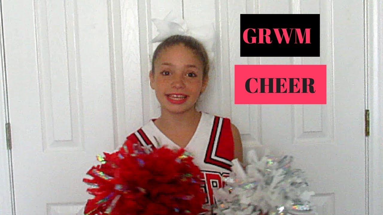 GRWM Cheer 2018 : First Game of the Season - YouTube