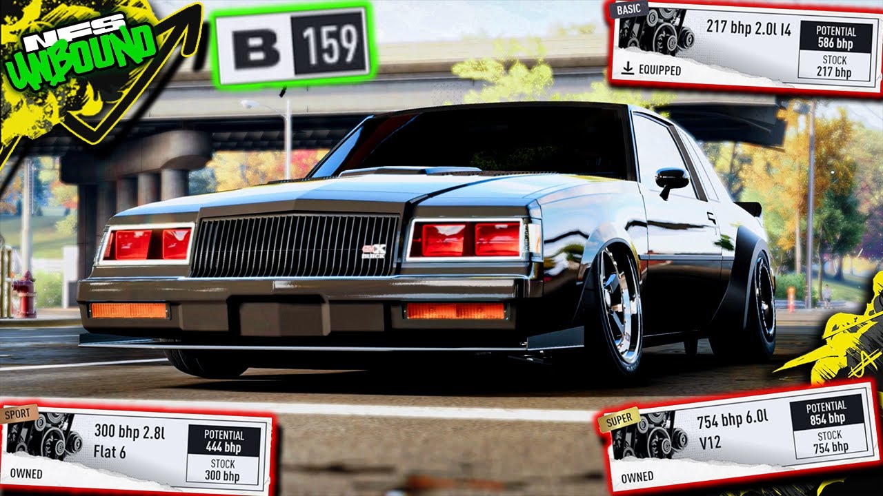 Best Engine Swap for B Tier | Buick Grand National GNX | Need For Speed ...