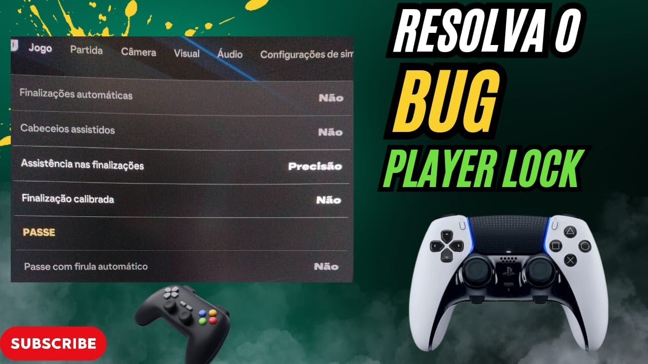 FC 25- RESOLVIDO BUG DO PLAYER LOCK E MOVIMENTÇÃO DO GOLEIRO - YouTube