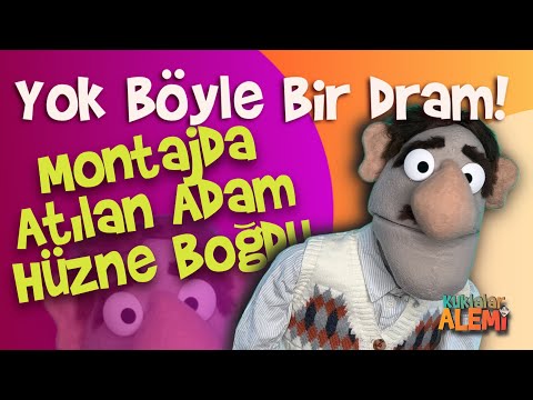Montajda atılan adamın dramı hüzne boğdu-Yok böyle bir dram! #komikvideolar #komedi #komik #kukla