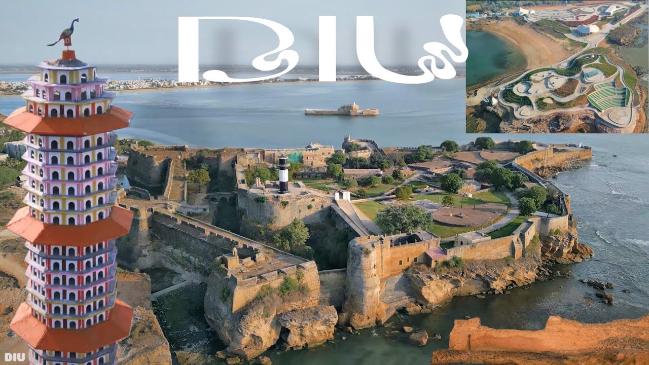 DIU CINEMATIC VIDEO | DIU TOP 5 PLACES | DIU DARSHAN - YouTube