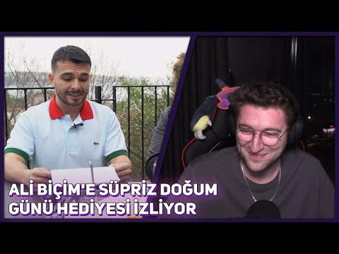 Efe Uygaç - Ali Biçim'e Süpriz Doğum Günü Hediyesi İzliyor (Mesut Can Tomay)