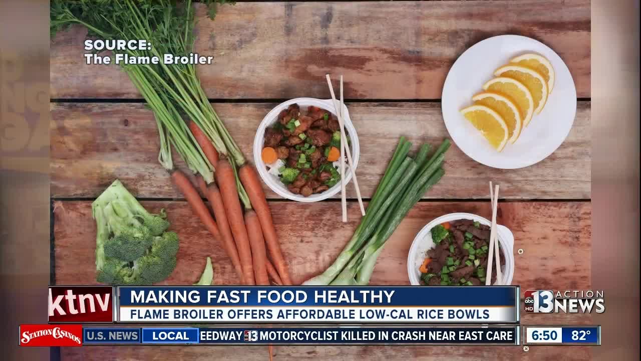 Making Fast Food Healthy at Flame Broiler - YouTube
