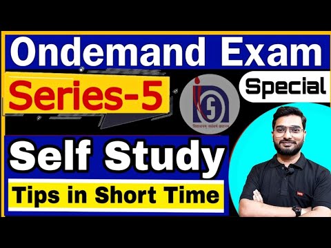 [Series-5] Ondemand Exam Self Study Tips Short Time Preparation #niosupdate #niosondemandexam ...
