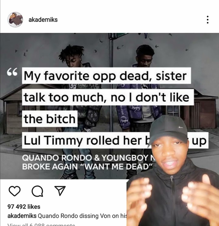 Quando Rondo & Nba Youngboy DISS King Von In NEW ALBUM - YouTube