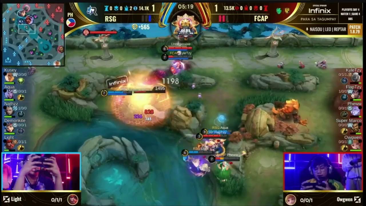 MPL PH S13 Semi Final | FCAP vs RSG PH Game 4 Tatapusin na ba? - YouTube