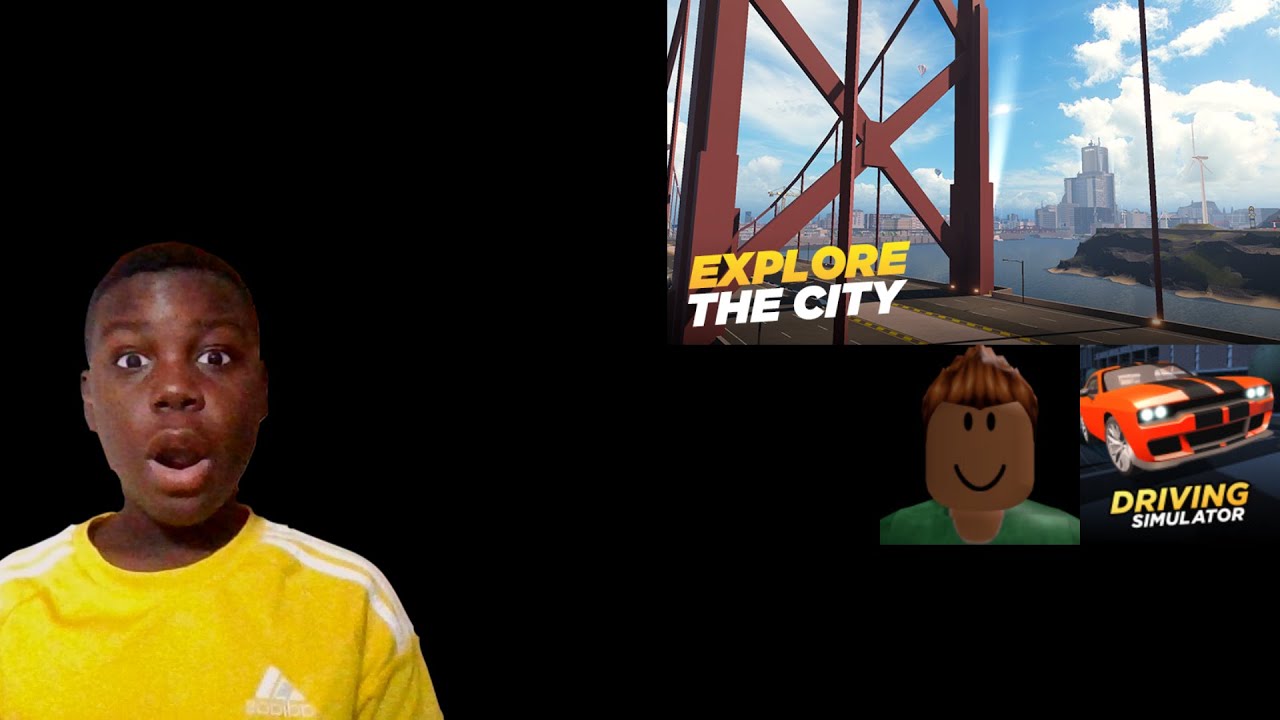Driving Through The City In Roblox Driving Simulator!! - YouTube