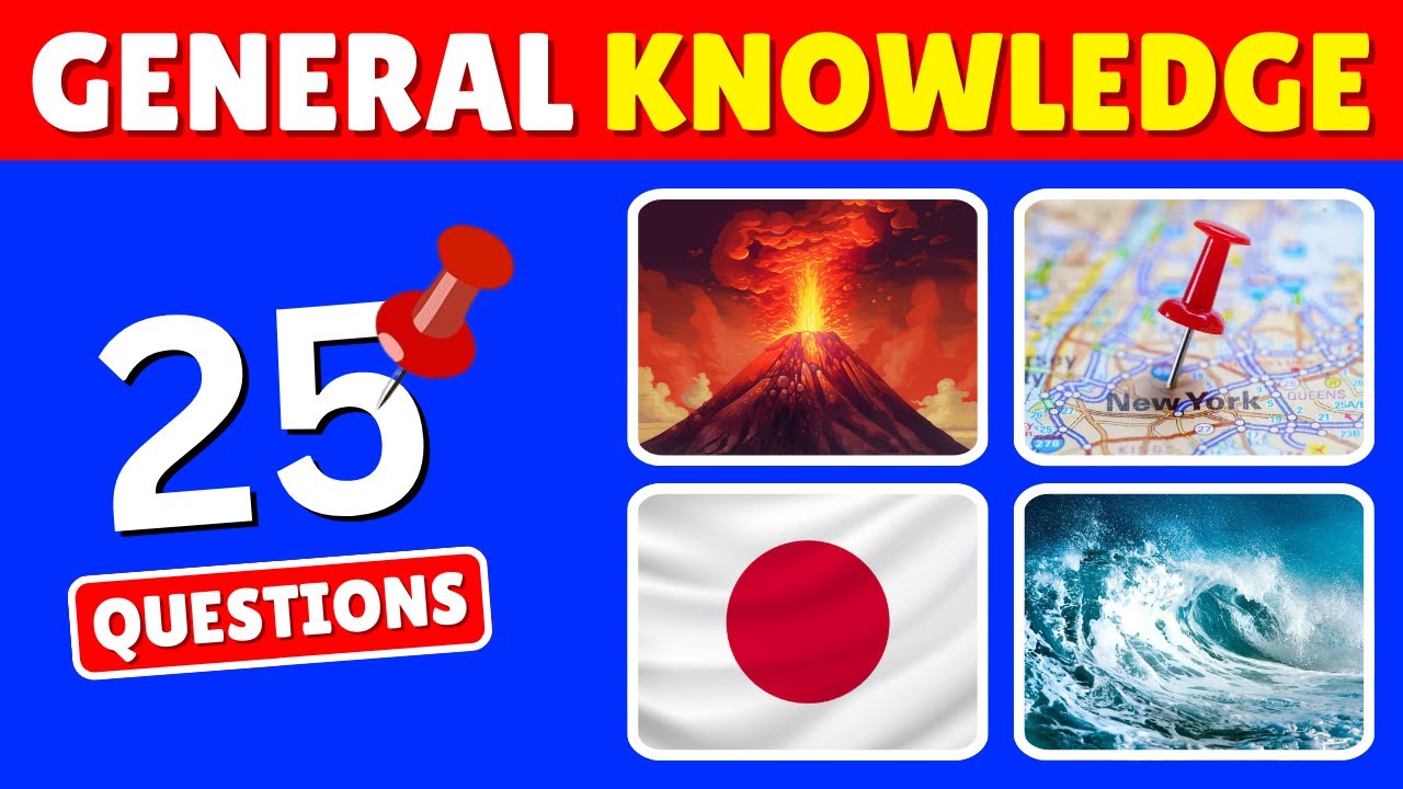 How Good is Your Geography? 🌎🧠🤔 25 General Knowledge Geography Quiz! 📍 ...