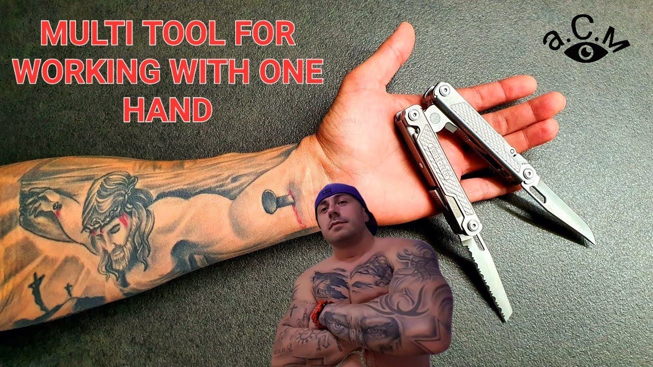 MULTI TOOL FOR WORKING WITH ONE HAND - SWISS + TECH а.С.м - YouTube