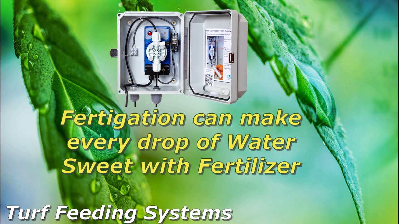 Landscape Fertigation for Green Desert by Turf Feeding Systems - YouTube