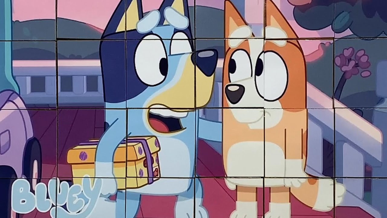 Fun and Games with Bluey and Bingo | Bluey - puzzle for kids and for ...