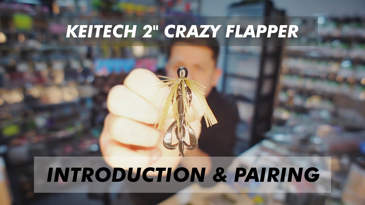 2" Keitech Crazy Flapper (BRAND NEW 2024) - YouTube