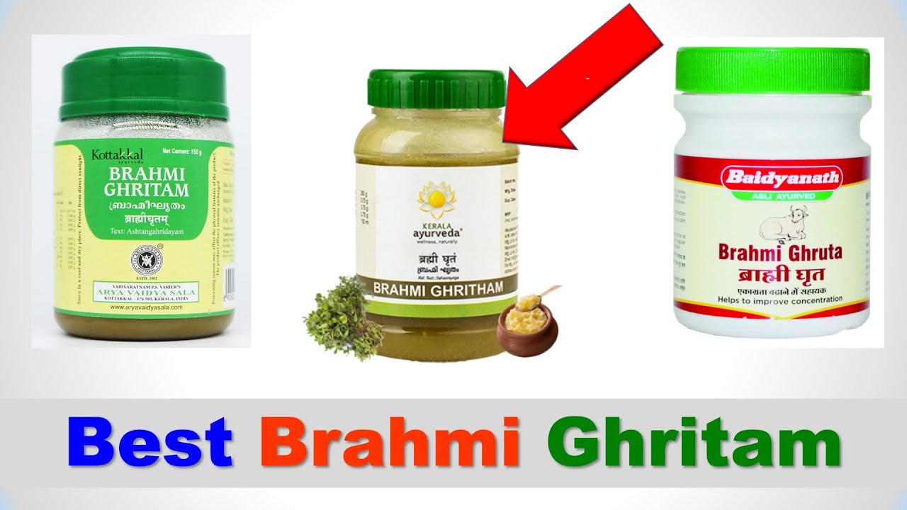 Best Brahmi Ghritam in India 2023 | BRAHMI GHRITA - सबसे अच्छा ब्राह्मी ...