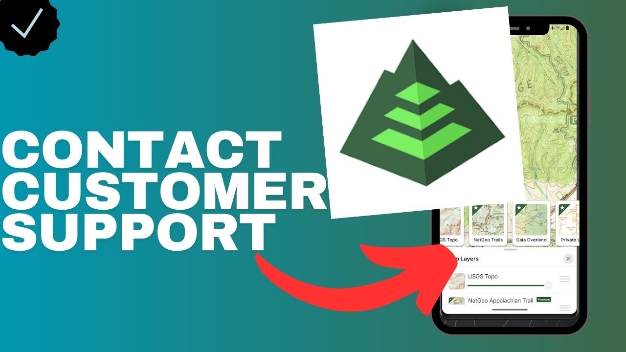 How to contact the customer support in the Gaia GPS app? - YouTube