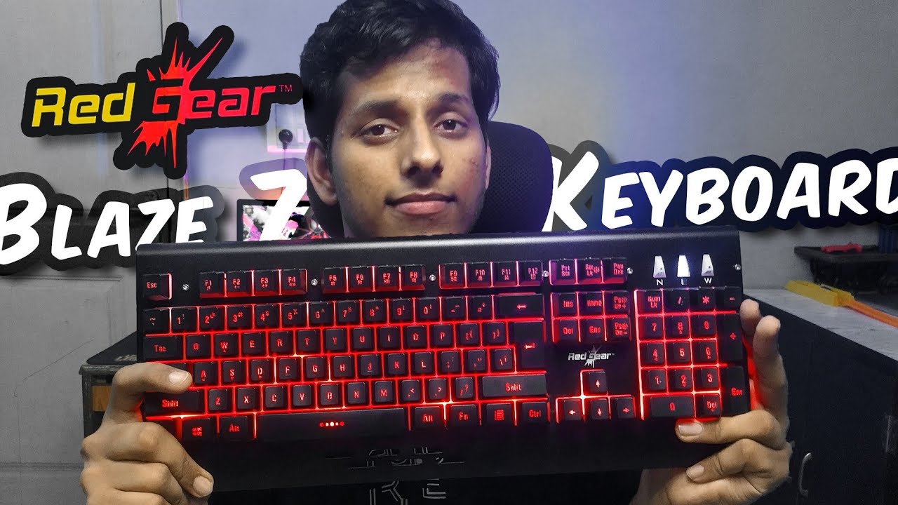 Redgear Blaze 7 Keyboard Review at ₹700 /- only. 7 Color backlight ...