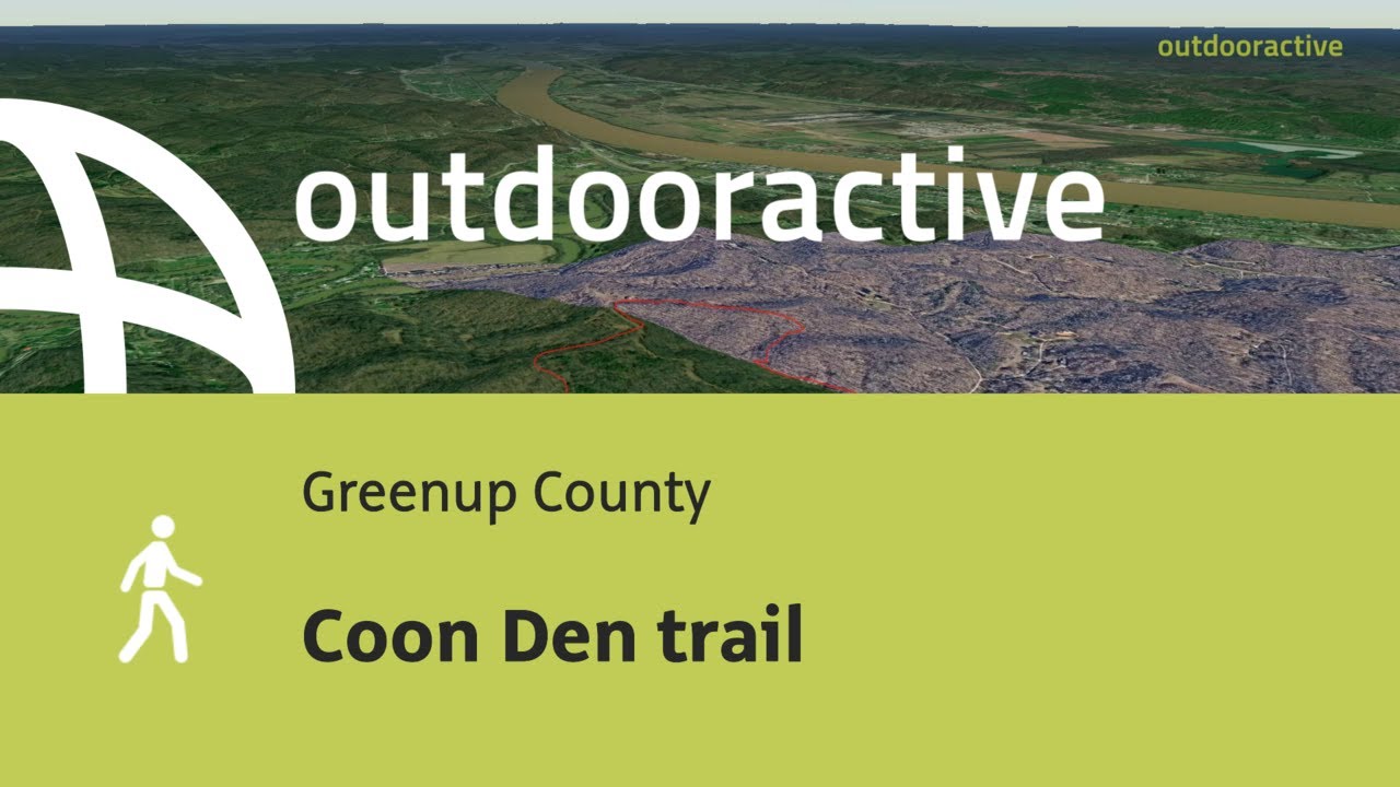 Interactive 3D video: Coon Den trail - YouTube