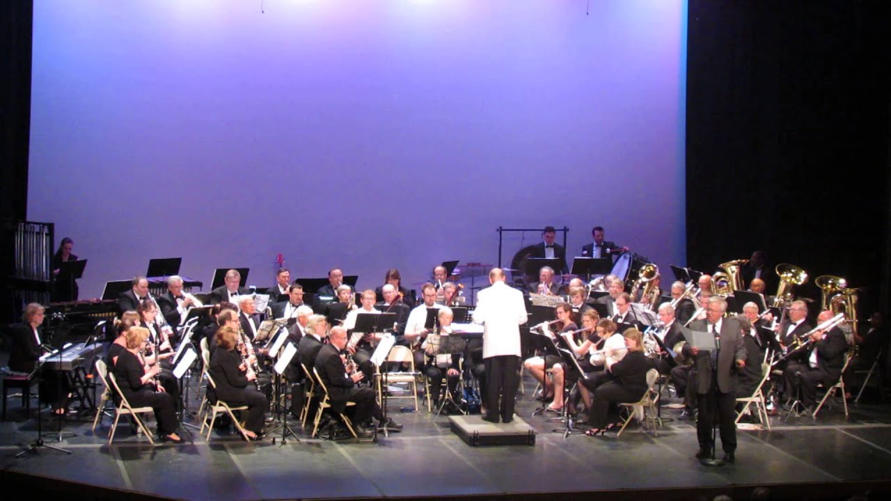 Northwinds Concert Band performs "Casey at the Bat" by Randol Alan Bass ...