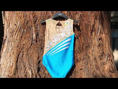 New Girls Rhythmic Gymnastics leotard, Acro leotard, new, Acrobatics, size 6-8
