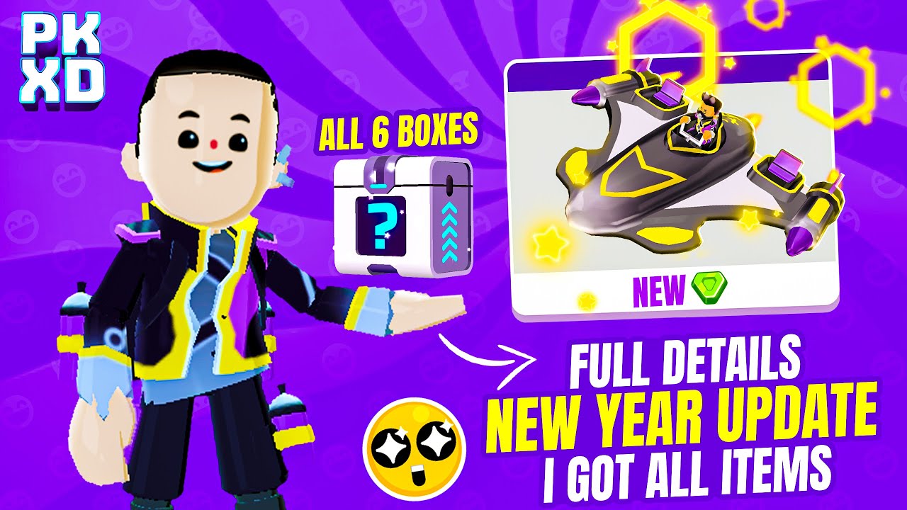 PK XD New Year Update Full Details And All 6 Secrate Box Locations | PK ...