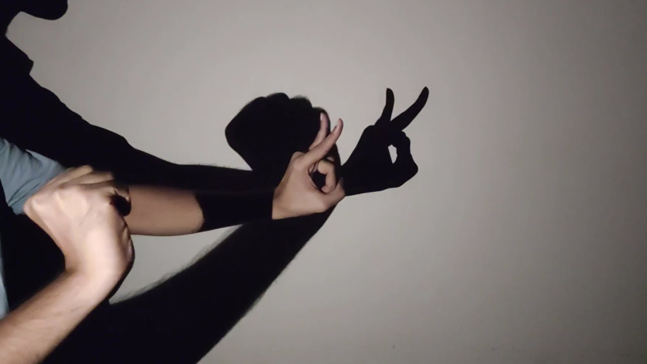 How to make a snail shadow puppet tutorial #handshadow #snail #shadowpuppet - YouTube