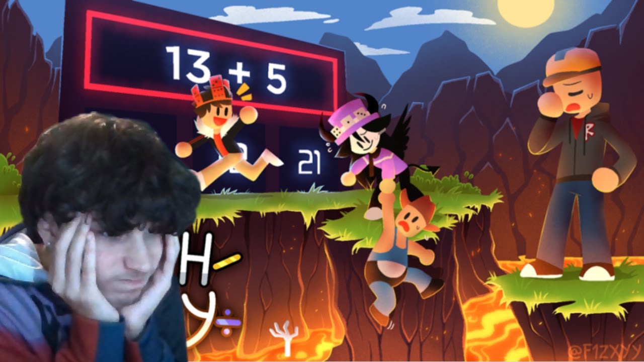 Math Obby but If I get an equation wrong the video ends - YouTube
