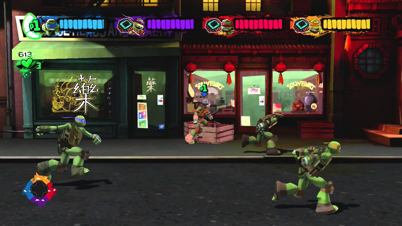 TMNT Part 11 Stage 5-1 Back On The Shellraiser 5-2 Streets Lets Play ...