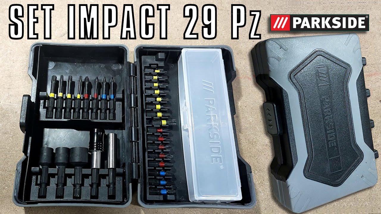 Set Punte e Bit IMPACT per Avvitatori Impulsi PARKSIDE PBSI 2 B2 ...