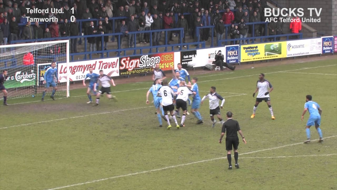 AFC Telford United V Tamworth FC - YouTube