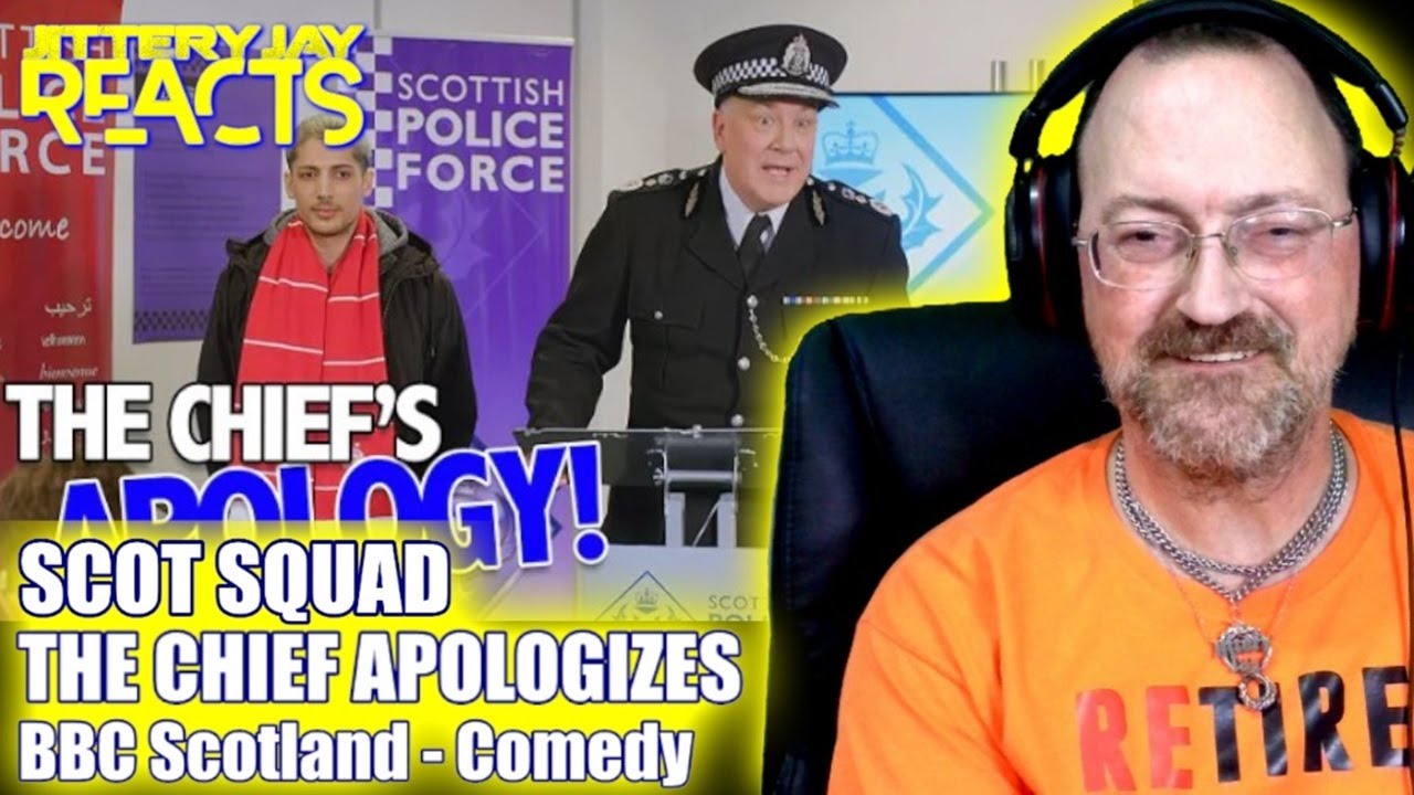 Scot Squad - The Chief Apologizes - BBC Scotland-Comedy #reaction - YouTube
