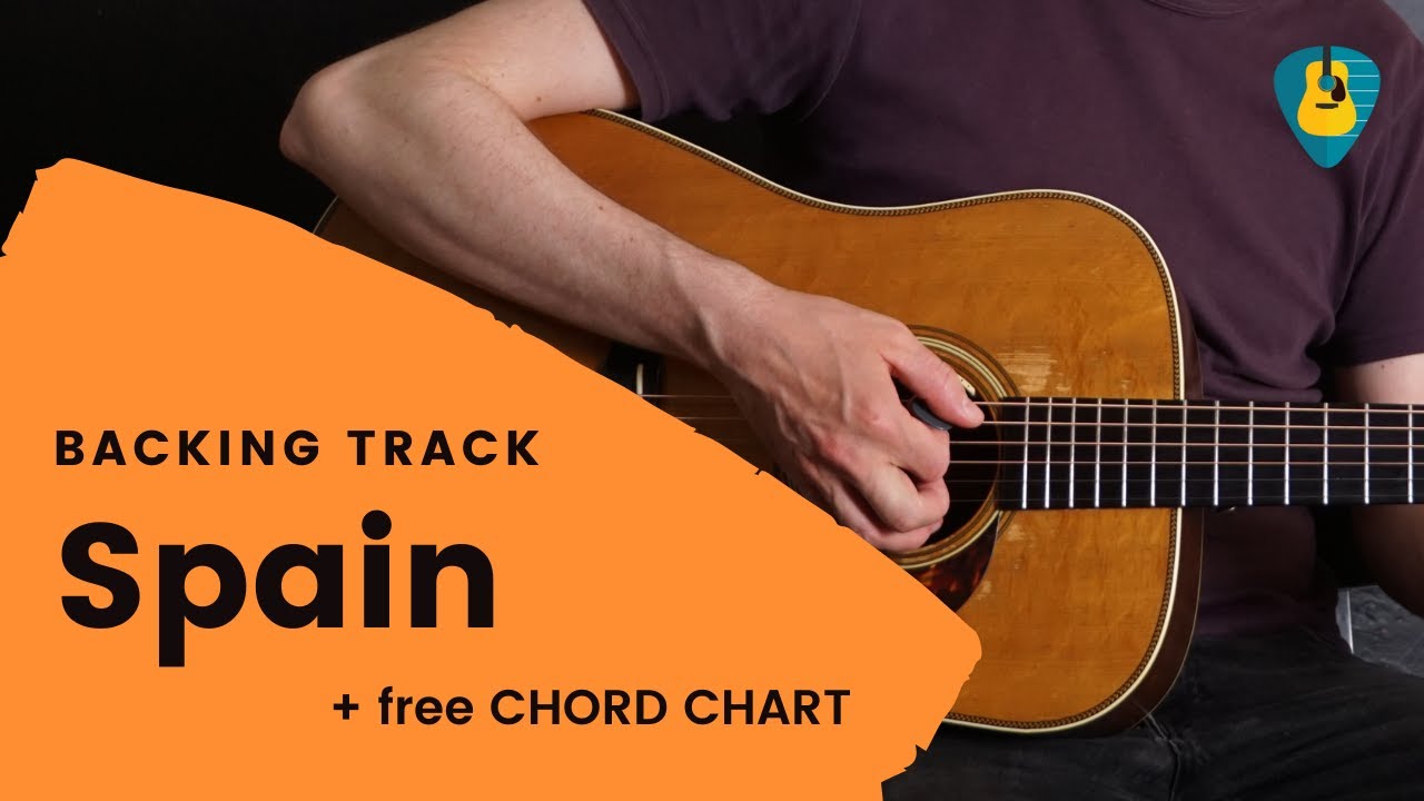 SPAIN /Chick Corea/ (Play-Along) + free CHORD CHART 🎵 [backing track ...